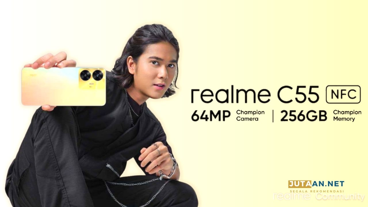Spesifikasi Realme C55, C Series Pertama dengan NFC